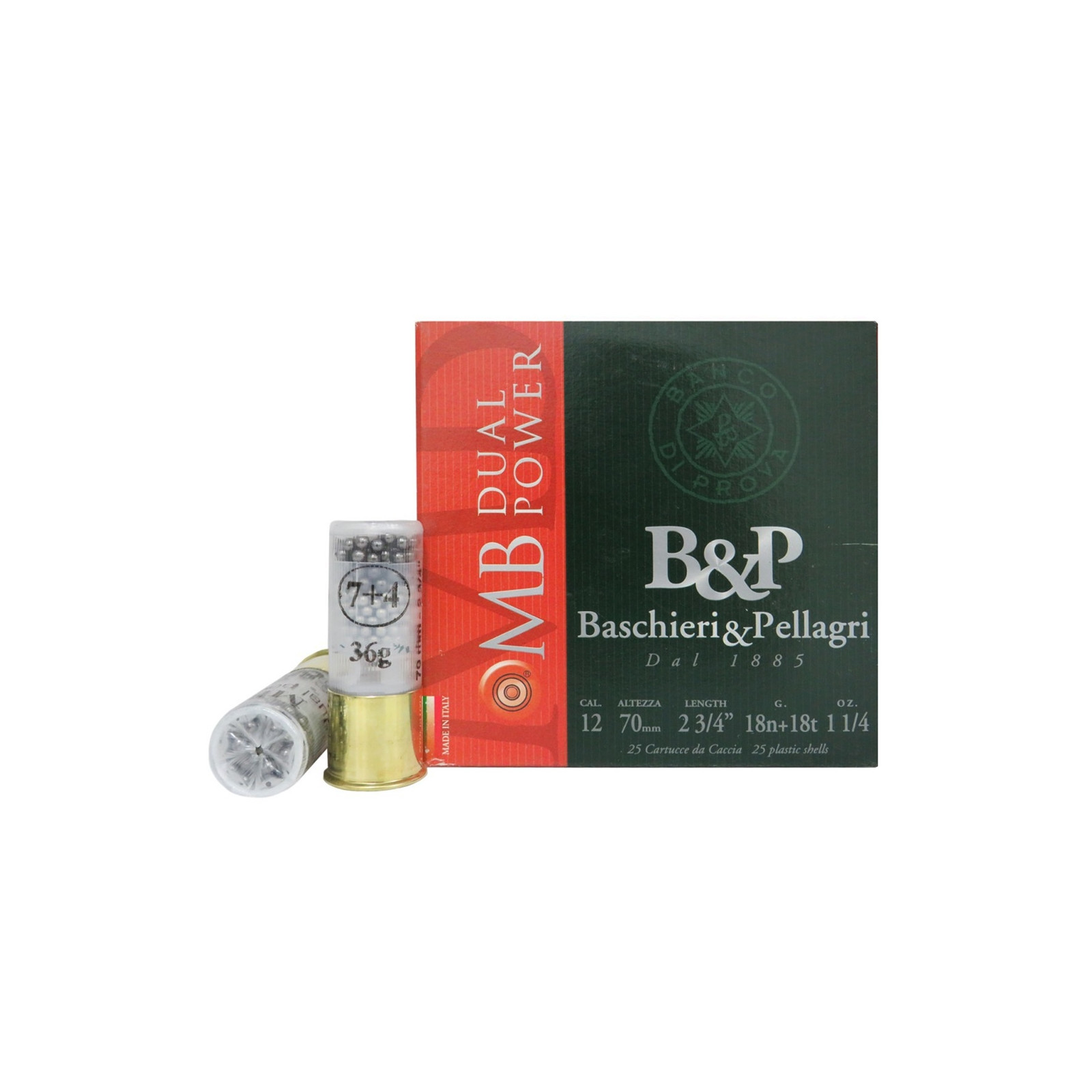 B&P MB Dual Power Cal. 12 36gr