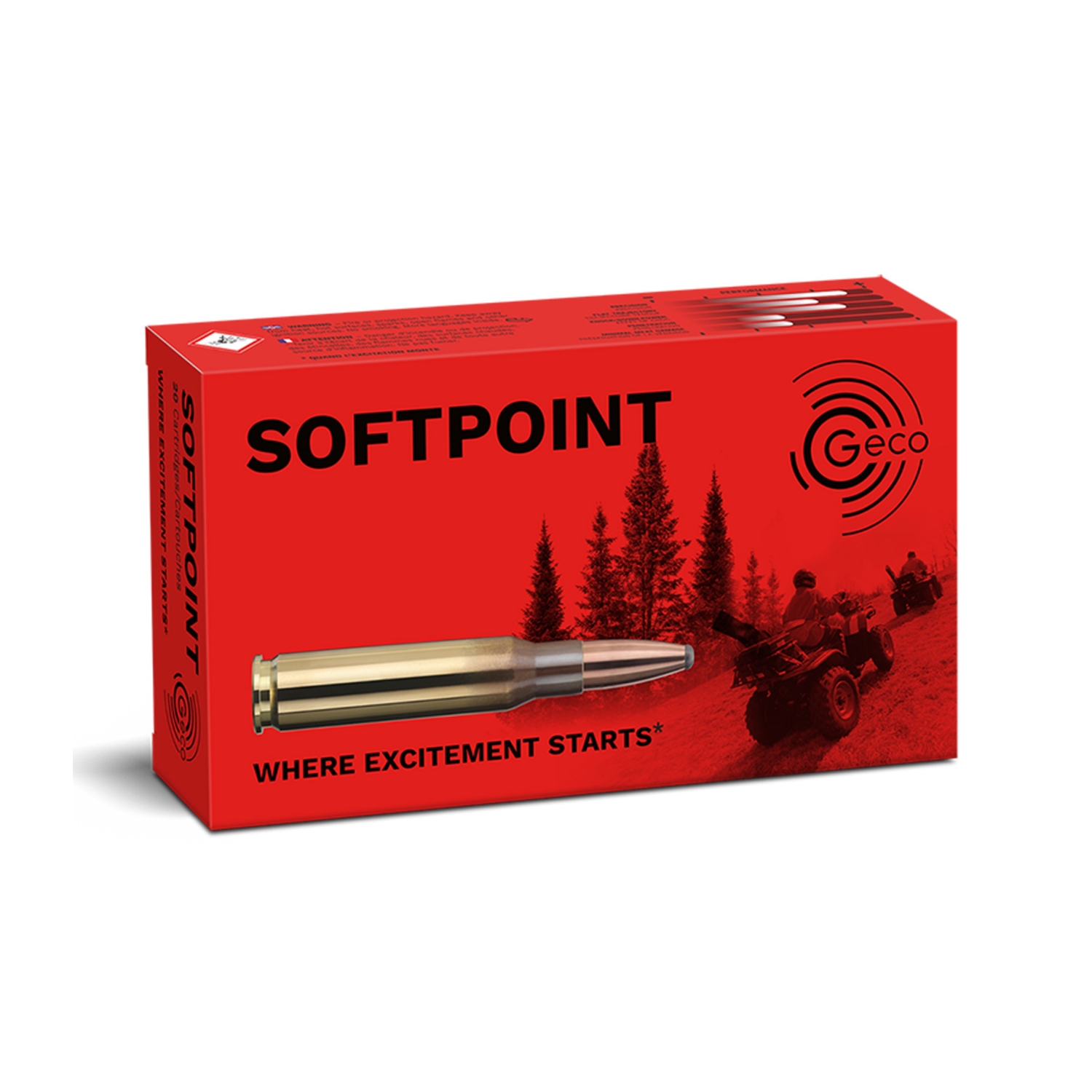 Geco Soft Point Cal. 308 Win 170gr