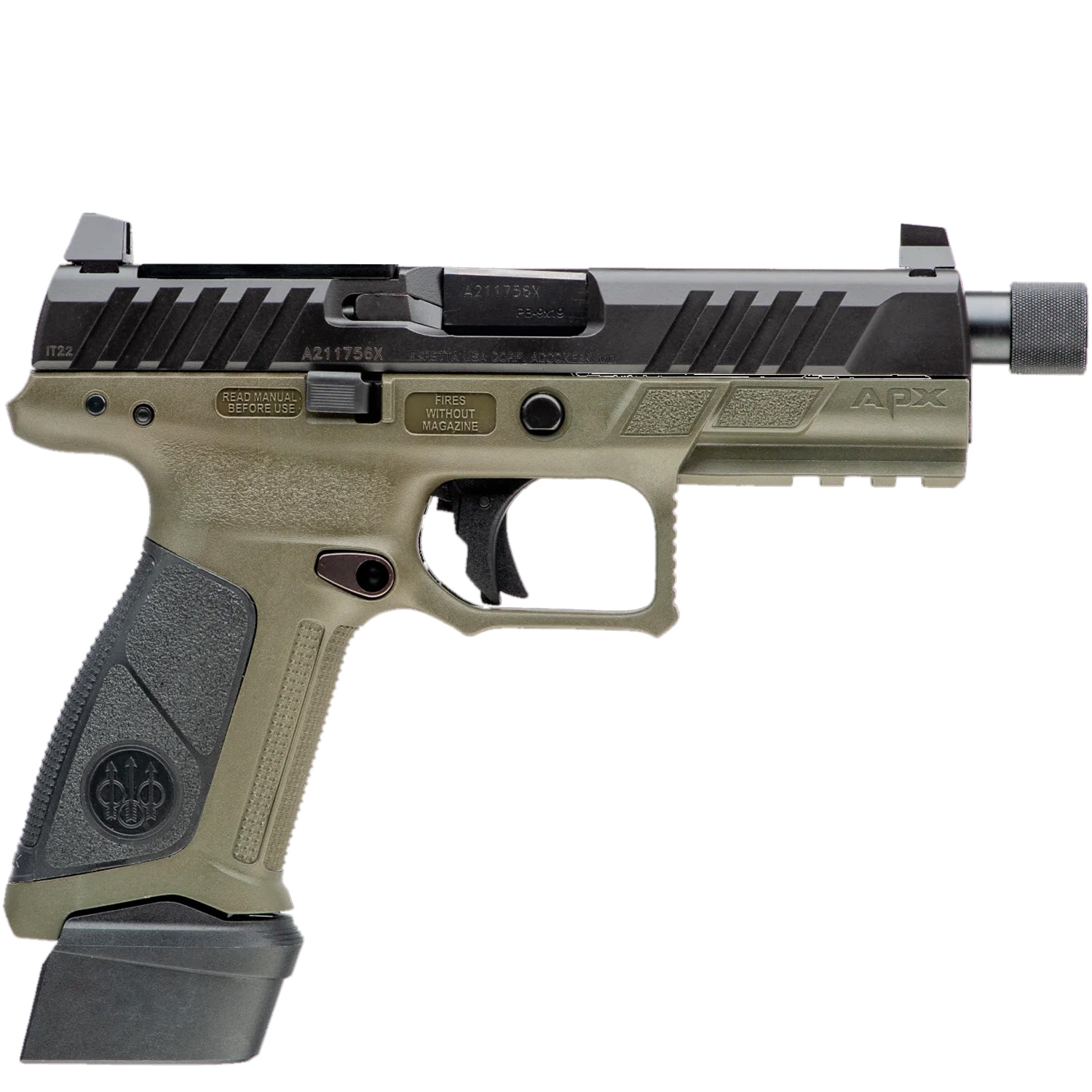 Beretta APX A1 Tactical Cal. 9X19 + 2 Caricatori