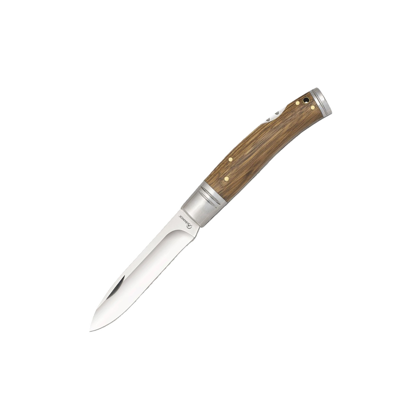 Albainox RAM Coltello a Lama Pieghevole Navaja Zebrawood