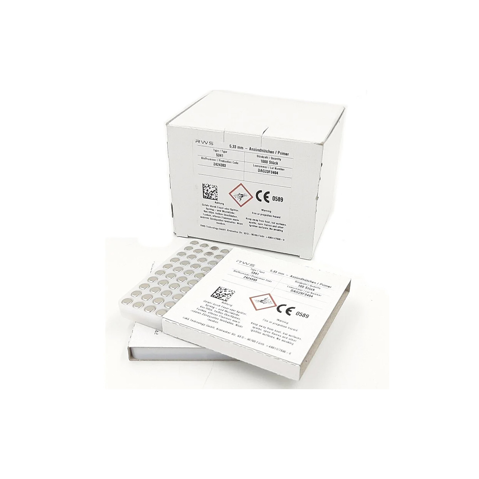 RWS Inneschi Large Rifle 100pz