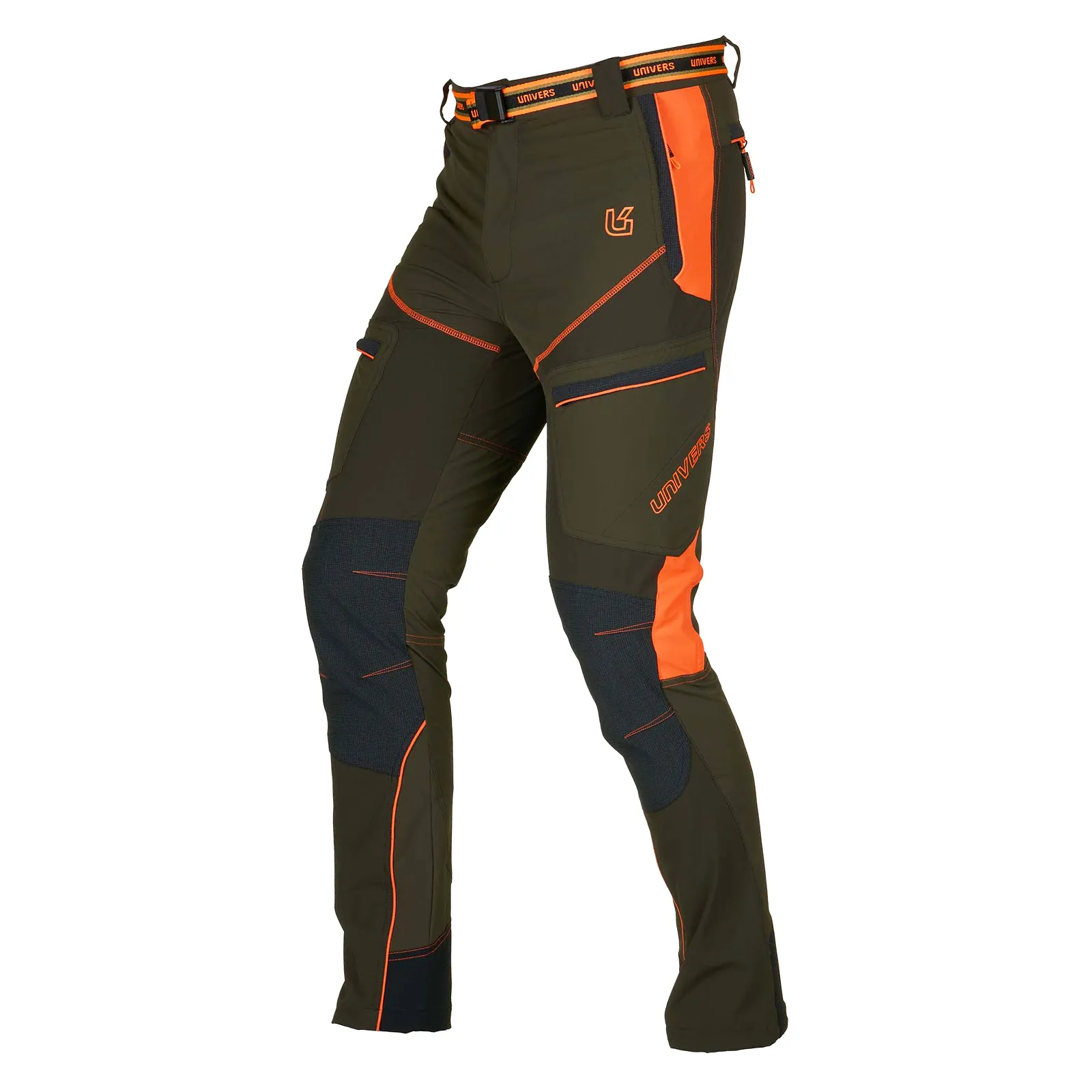 Univers Pantalone da Caccia Asiago Verde/Arancione 92713 392