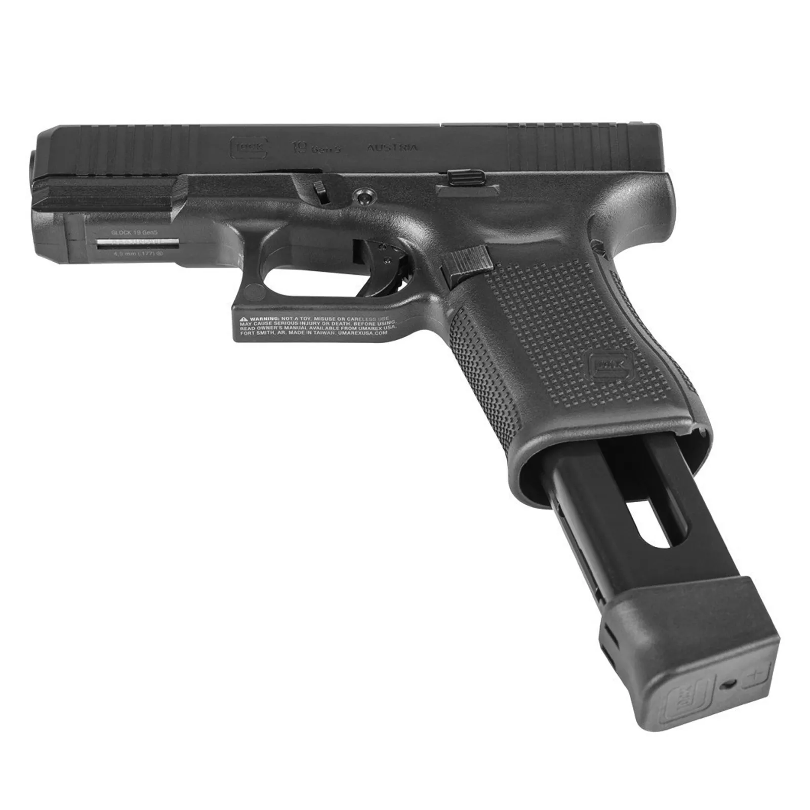 Glock 19 Gen5 MOS Blowback CO2 Cal. 4.5 BB Libera Vendita
